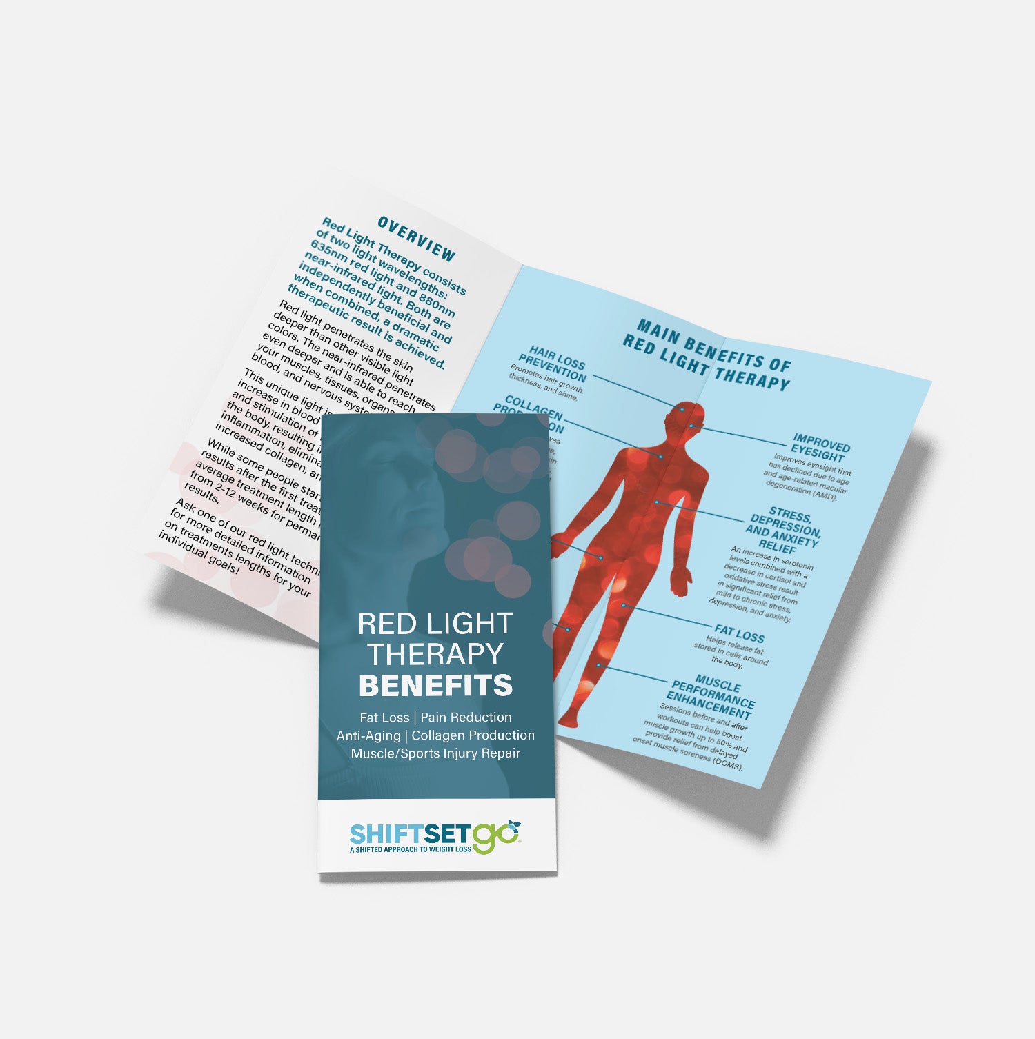 Brochures -Red Light Therapy – ShiftSetGo
