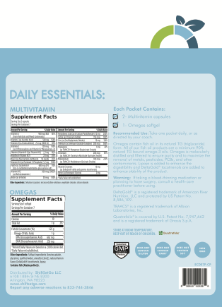 Daily Essentials Weekly Pouch – ShiftSetGo